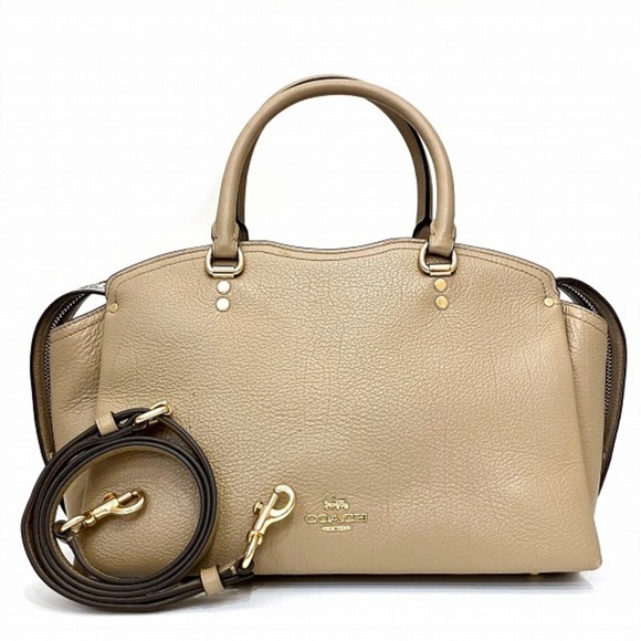 Coach | Bags | Coach Drew Satchel With Snakeskin 677 2way Bag Shoulder ...
